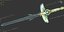 3D sword lightnings model - TurboSquid 1423990