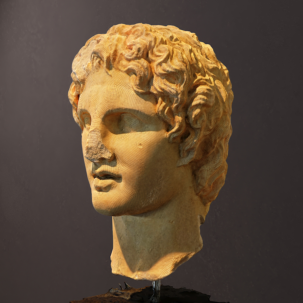 3D scan alexander great acropolis - TurboSquid 1423971