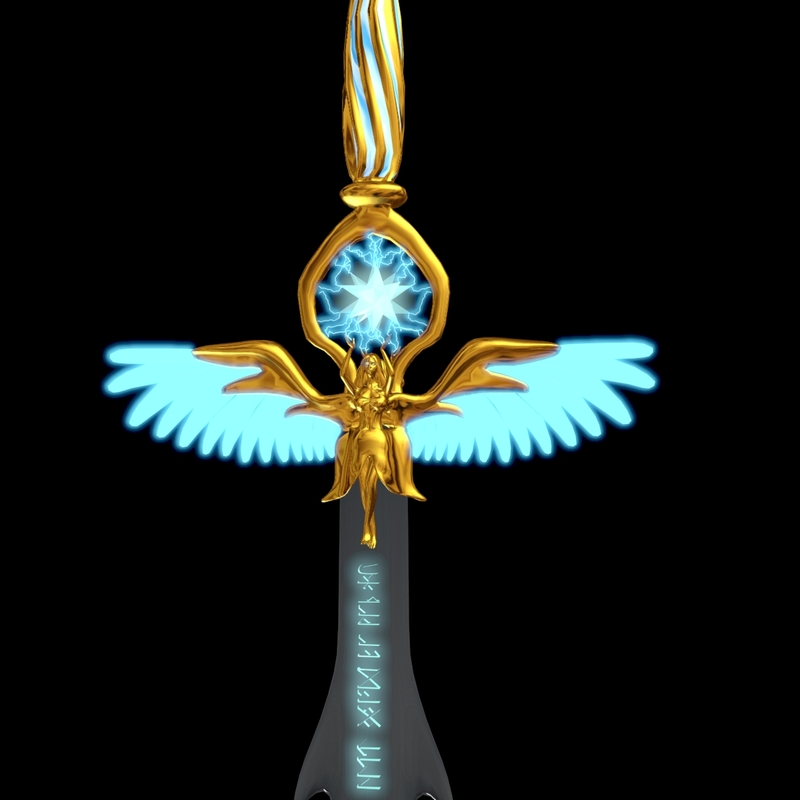 3D sword lightnings model - TurboSquid 1423990