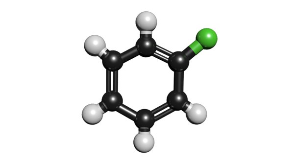클로로 벤젠 3D 모델 C6H5Cl 3D 모델 모델 3D 모델 - TurboSquid 1423977