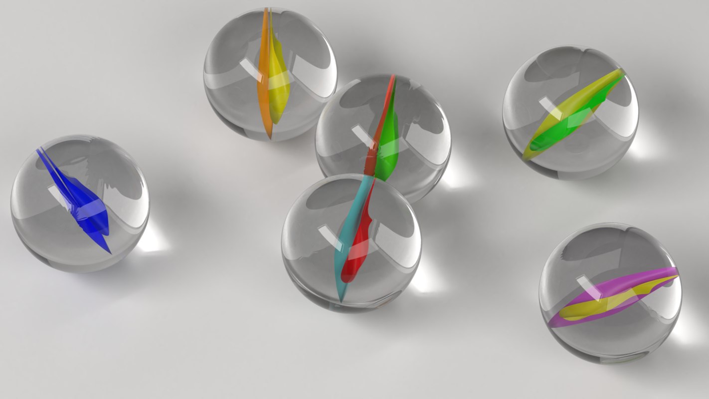 3D marbles - TurboSquid 1424046