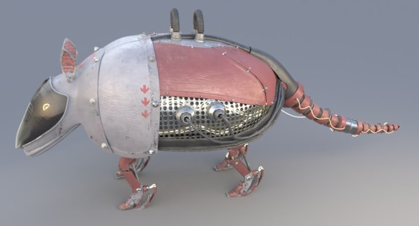 3D armadillo robot - TurboSquid 1424116
