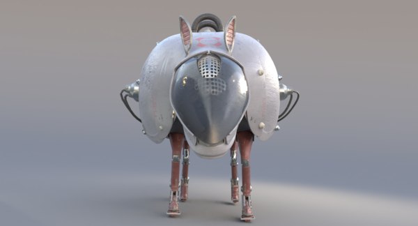 3D armadillo robot - TurboSquid 1424116