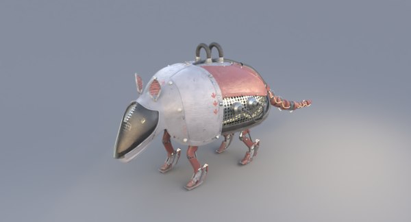 3D armadillo robot - TurboSquid 1424116