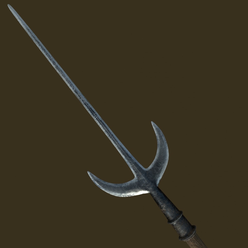 3D medieval pole weapons spear - TurboSquid 1424176