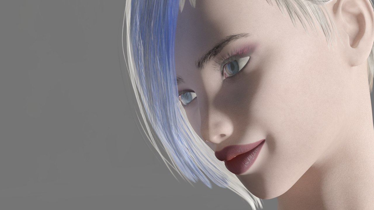 3D model rigged female tera - TurboSquid 1424260