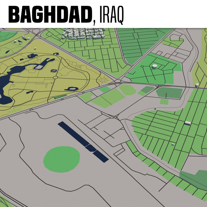 3D city baghdad maps - TurboSquid 1424288