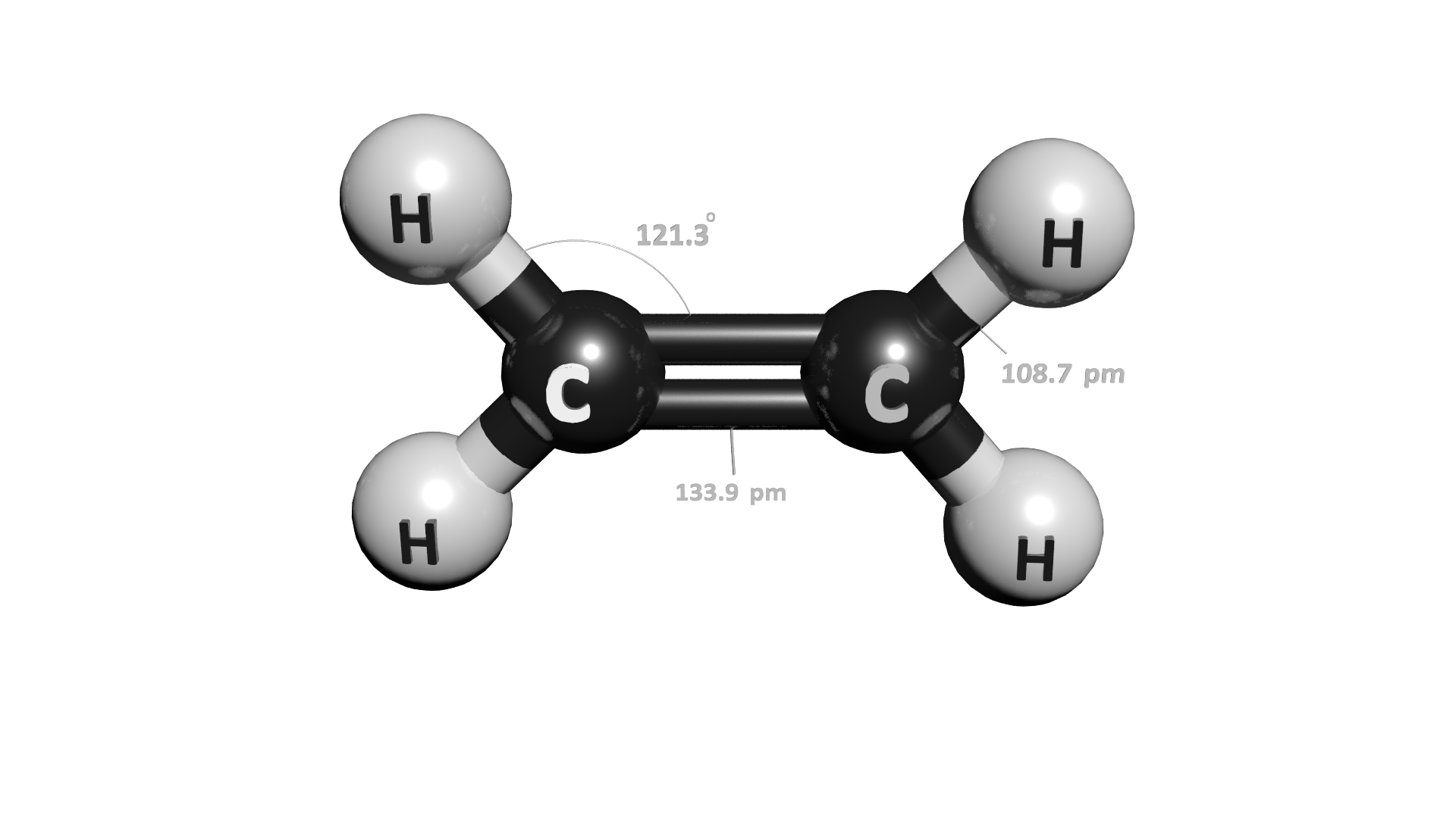 Ethen 3D Modell Ethylen C2H4 3D-Modell - TurboSquid 1424314