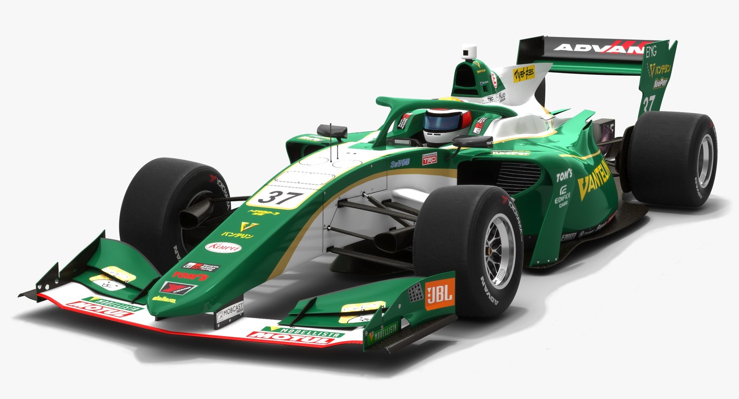 Vantelin Team TOM'S # 37 Super Formel Saison 2019 3D-Modell ...