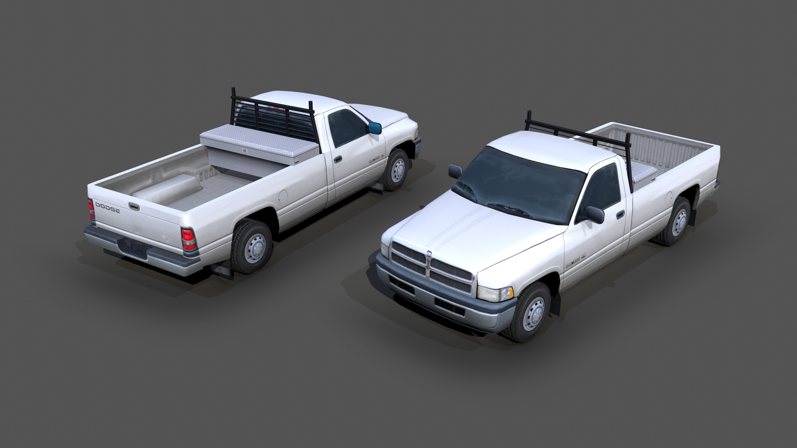 3D dodge ram 1500 pickup truck - TurboSquid 1424418