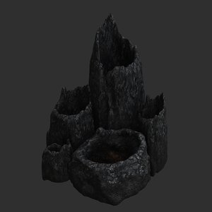 3D model lava terrain - TurboSquid 1340671