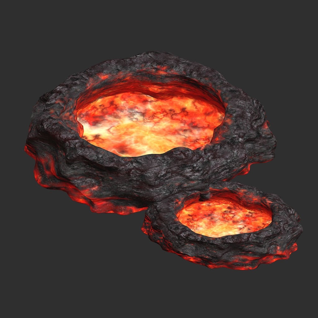 Tubos de lava Modelo 3D - TurboSquid 1424658