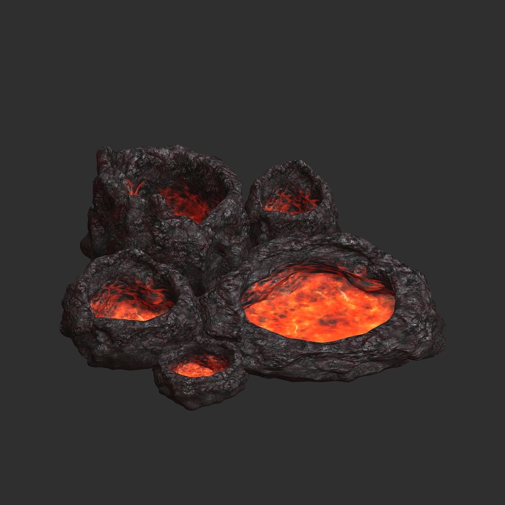 Free 3D lava tubes model - TurboSquid 1424658