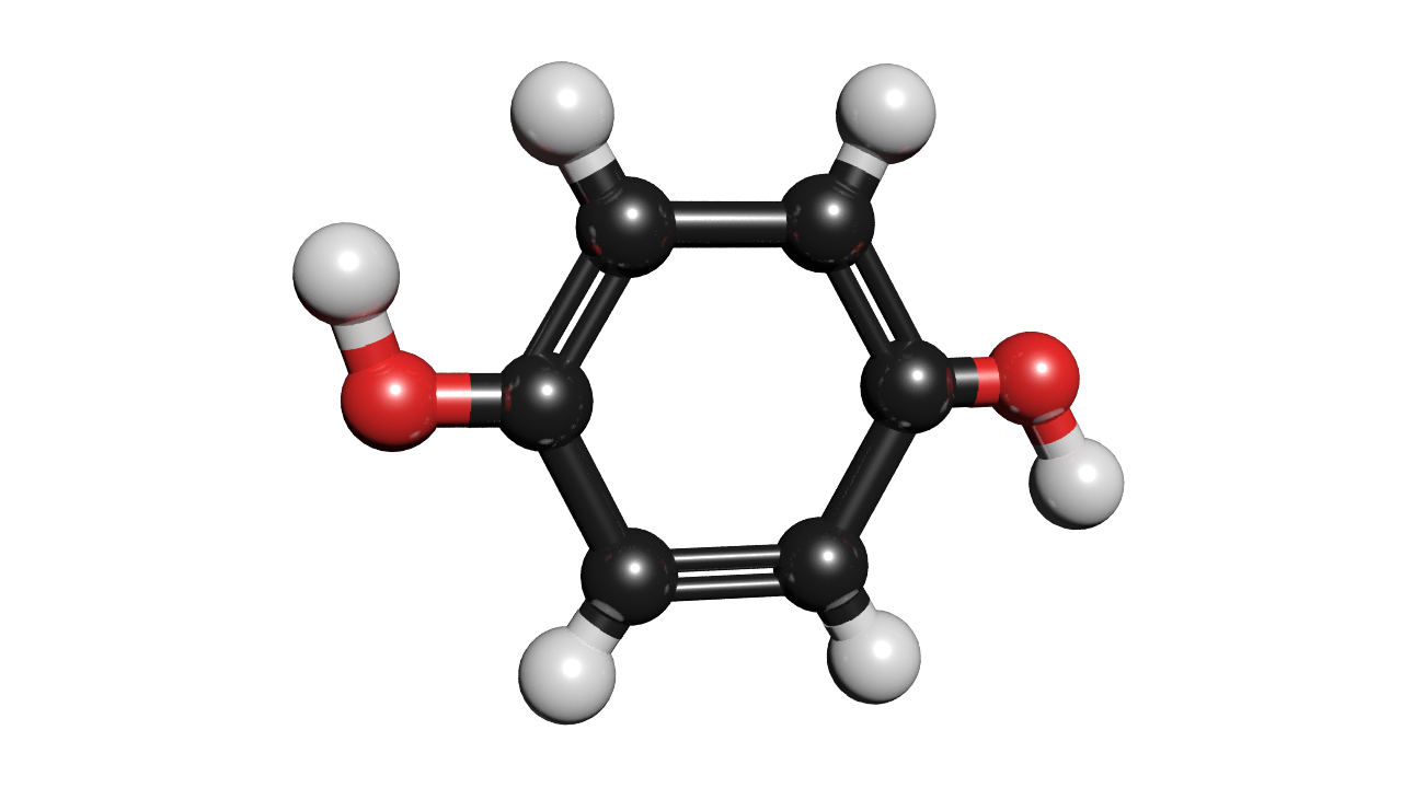 modelo 3d Hidroquinona Modelo 3D C6H6O2 - TurboSquid 1424833
