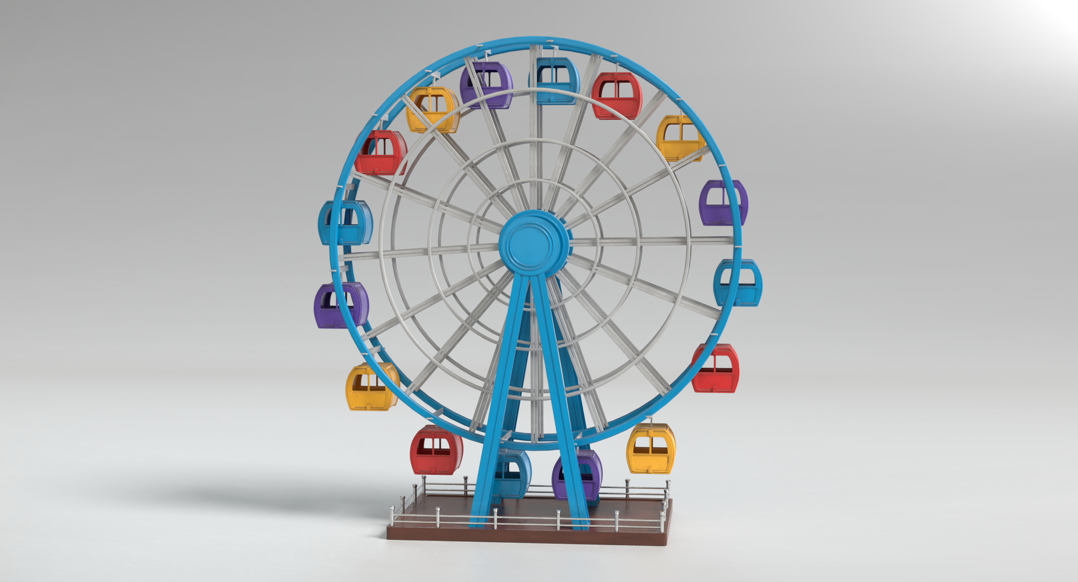 3D ferris wheel model - TurboSquid 1425056