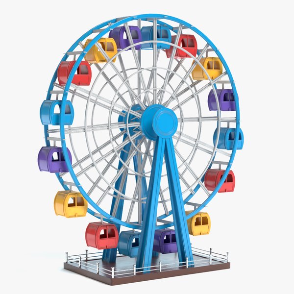 3D ferris wheel model - TurboSquid 1425056