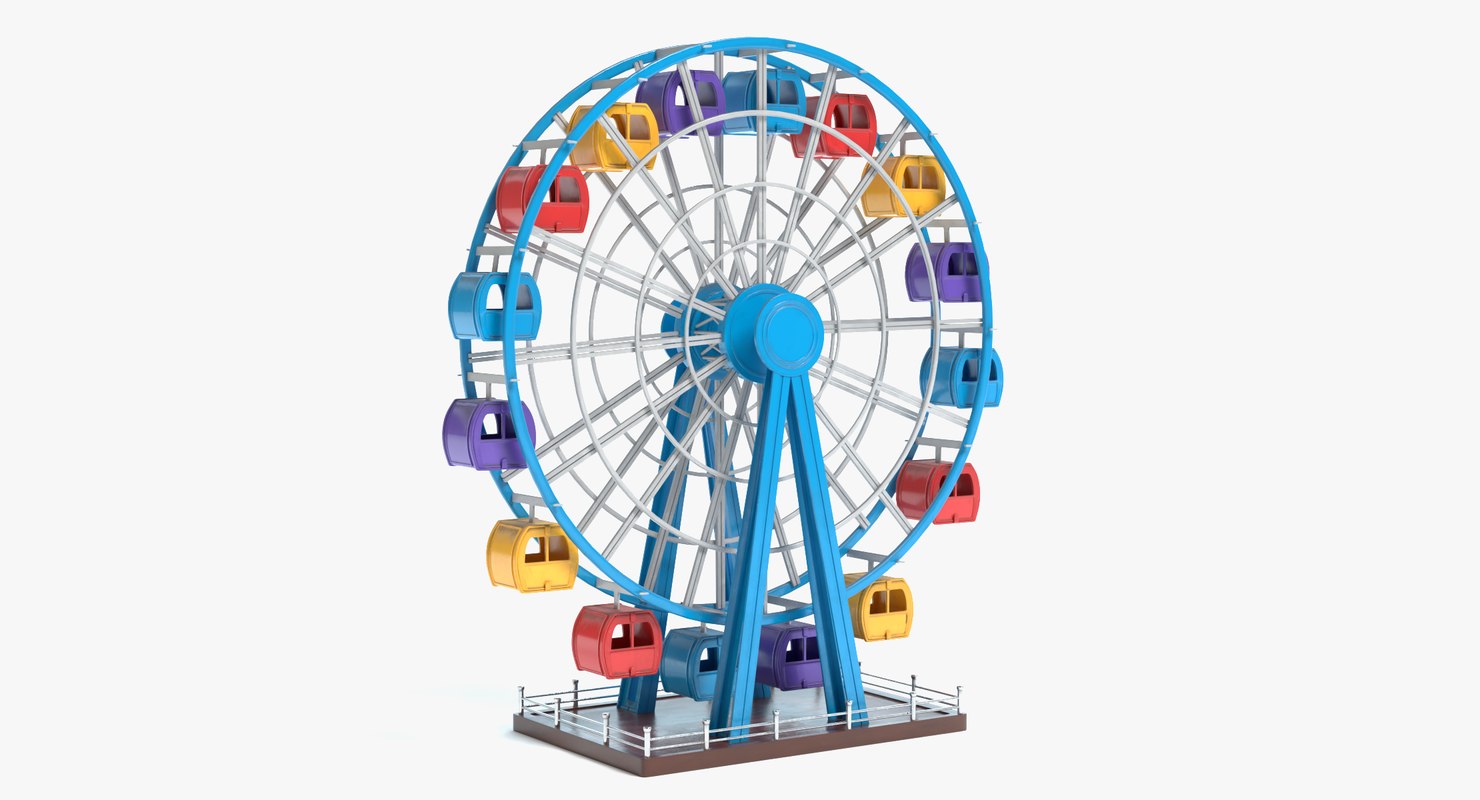 3D ferris wheel model - TurboSquid 1425056
