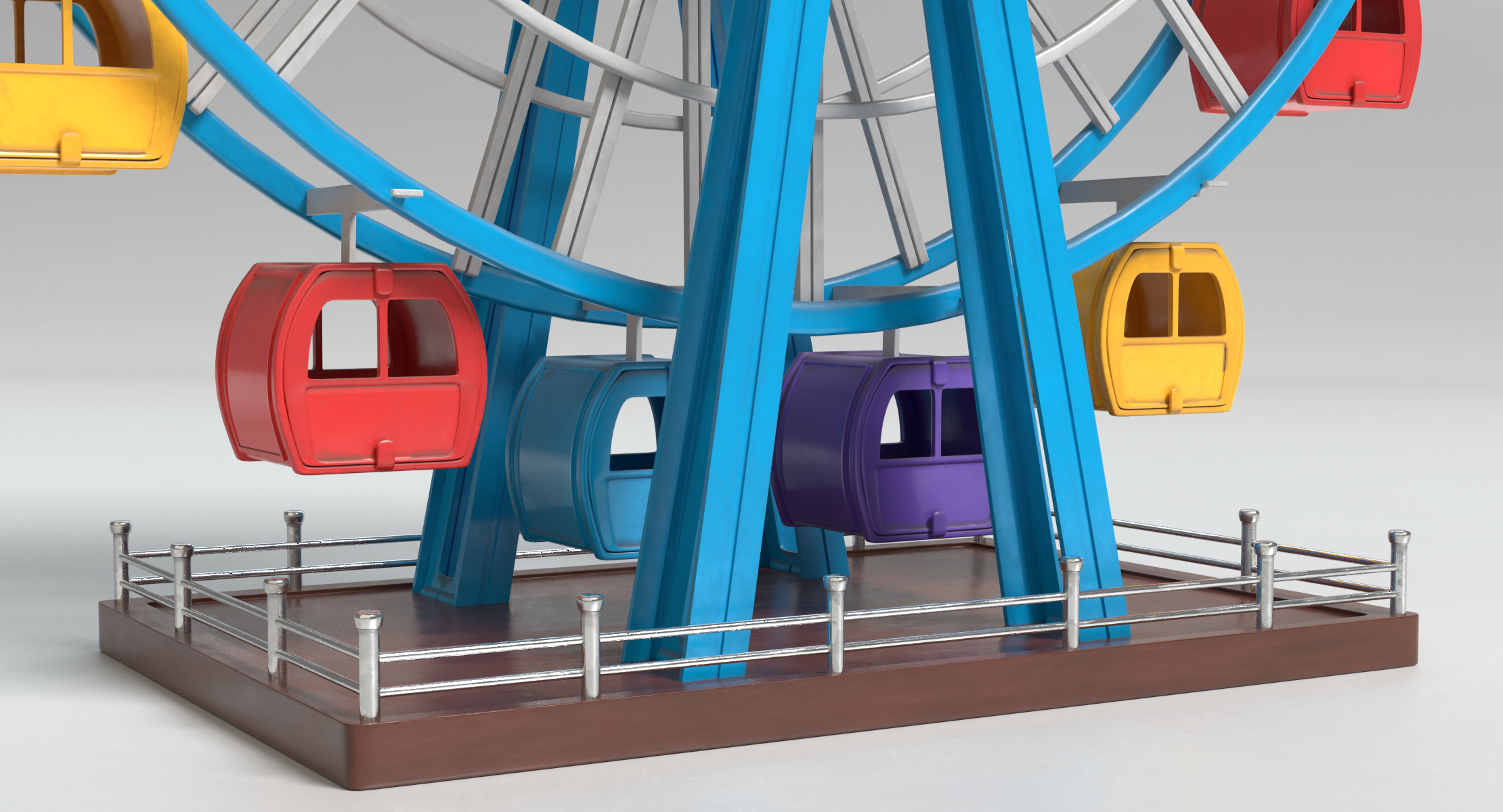 3D ferris wheel model - TurboSquid 1425056