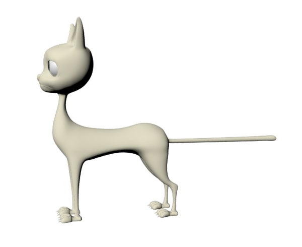 Cat model - TurboSquid 1425193