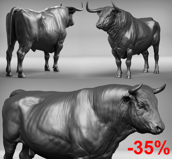 Bull 3D Models for Download | TurboSquid