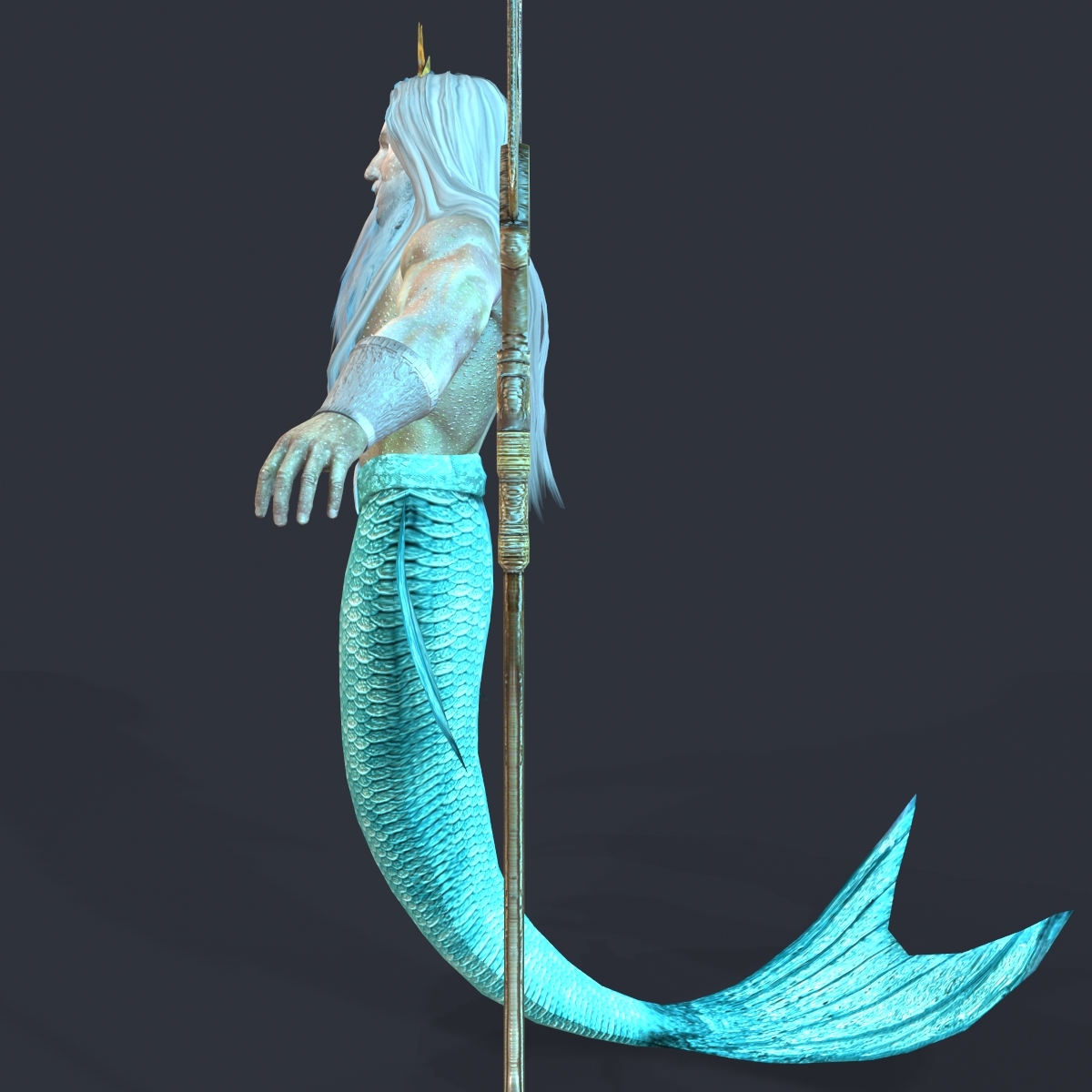 modelo 3d Poseidón - TurboSquid 1425504