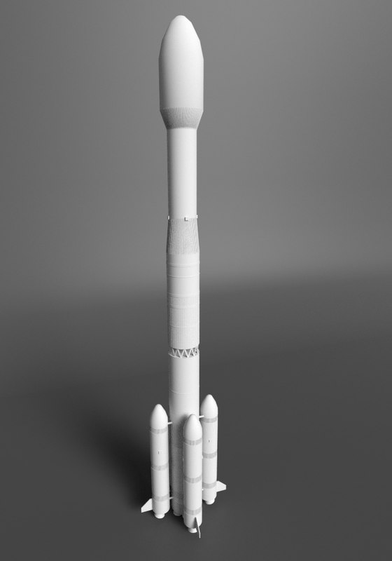 Long march 3b rocket 3D model - TurboSquid 1425514