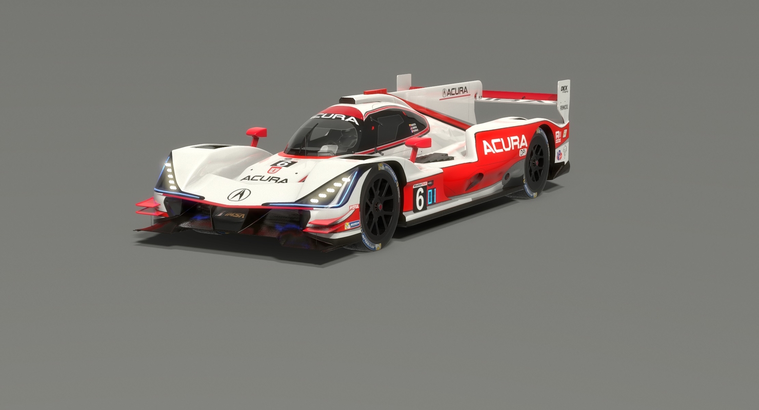IMSA LMP1 2019赛季赛车系列3D模型 - TurboSquid 1425537