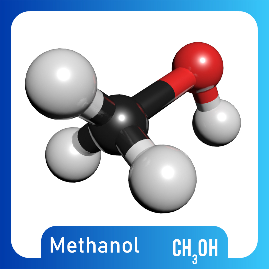 Metanol 3D model CH3OH Model 3D - TurboSquid 1425568