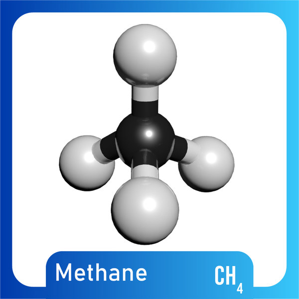 modèle 3D de Methane Modèle 3D CH4 - TurboSquid 1425569