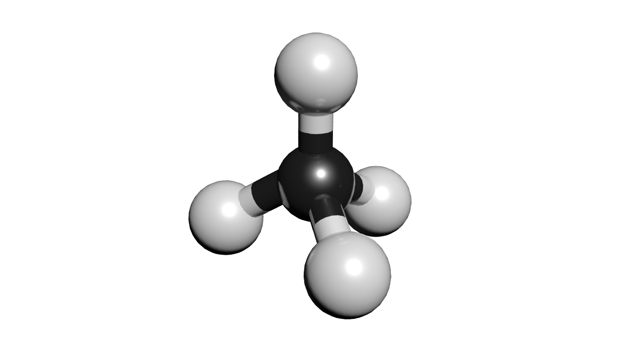 Methan 3D-Modell CH4 3D-Modell - TurboSquid 1425569