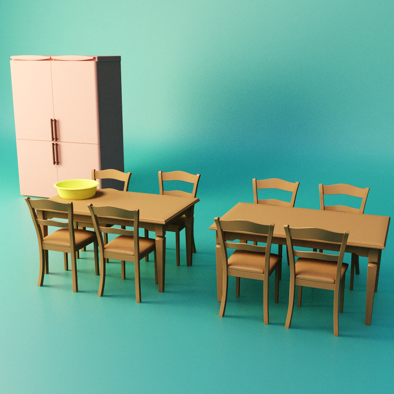 3D restaurant small model - TurboSquid 1425545