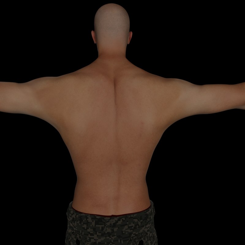 Realistic male 3D model - TurboSquid 1425670