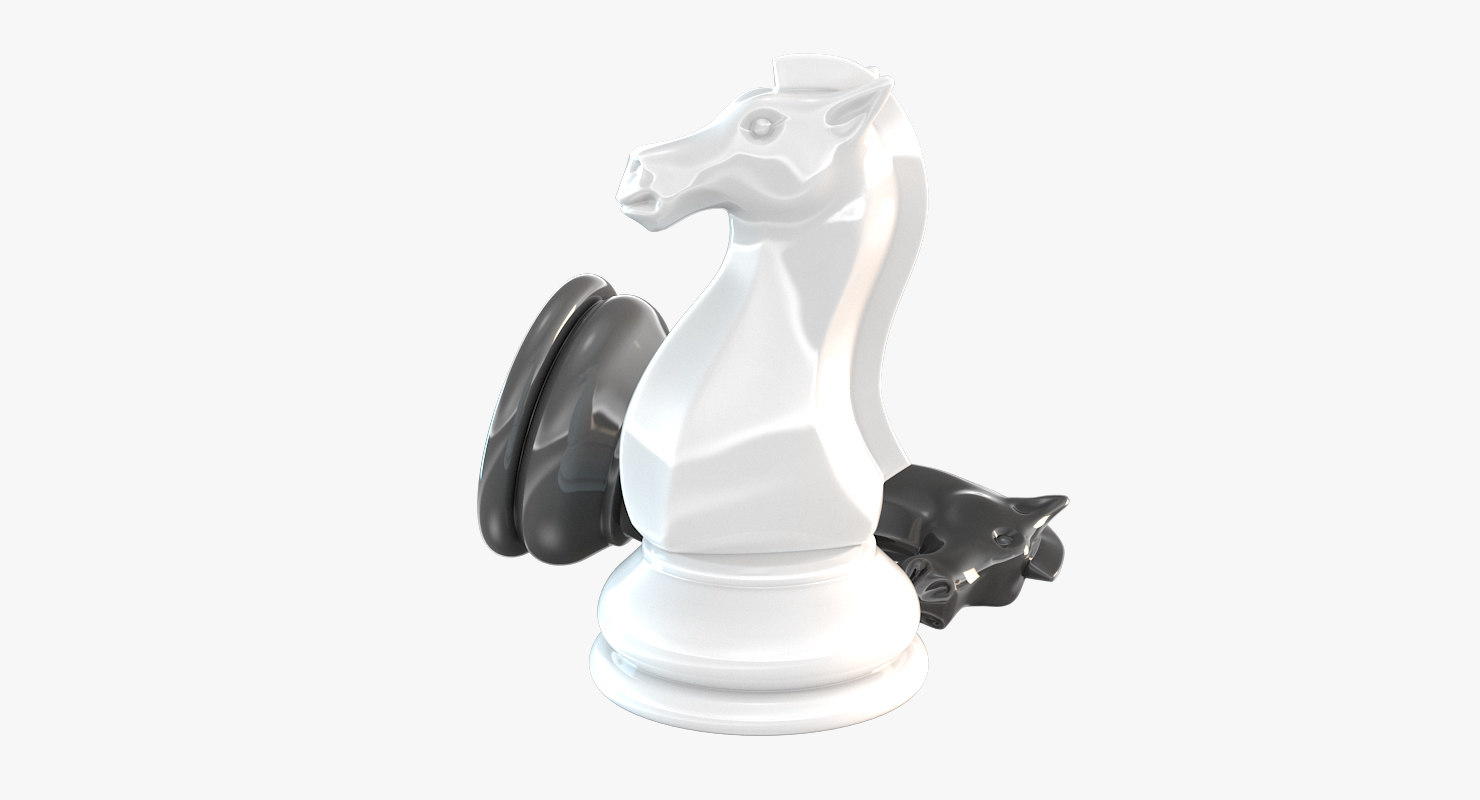 Chessmen knight chess 3D model - TurboSquid 1425720