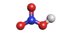 Hno3 molecule nitric acid 3D model - TurboSquid 1425784