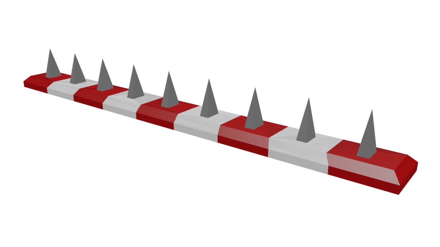 Free 3D road obstacle - TurboSquid 1425792