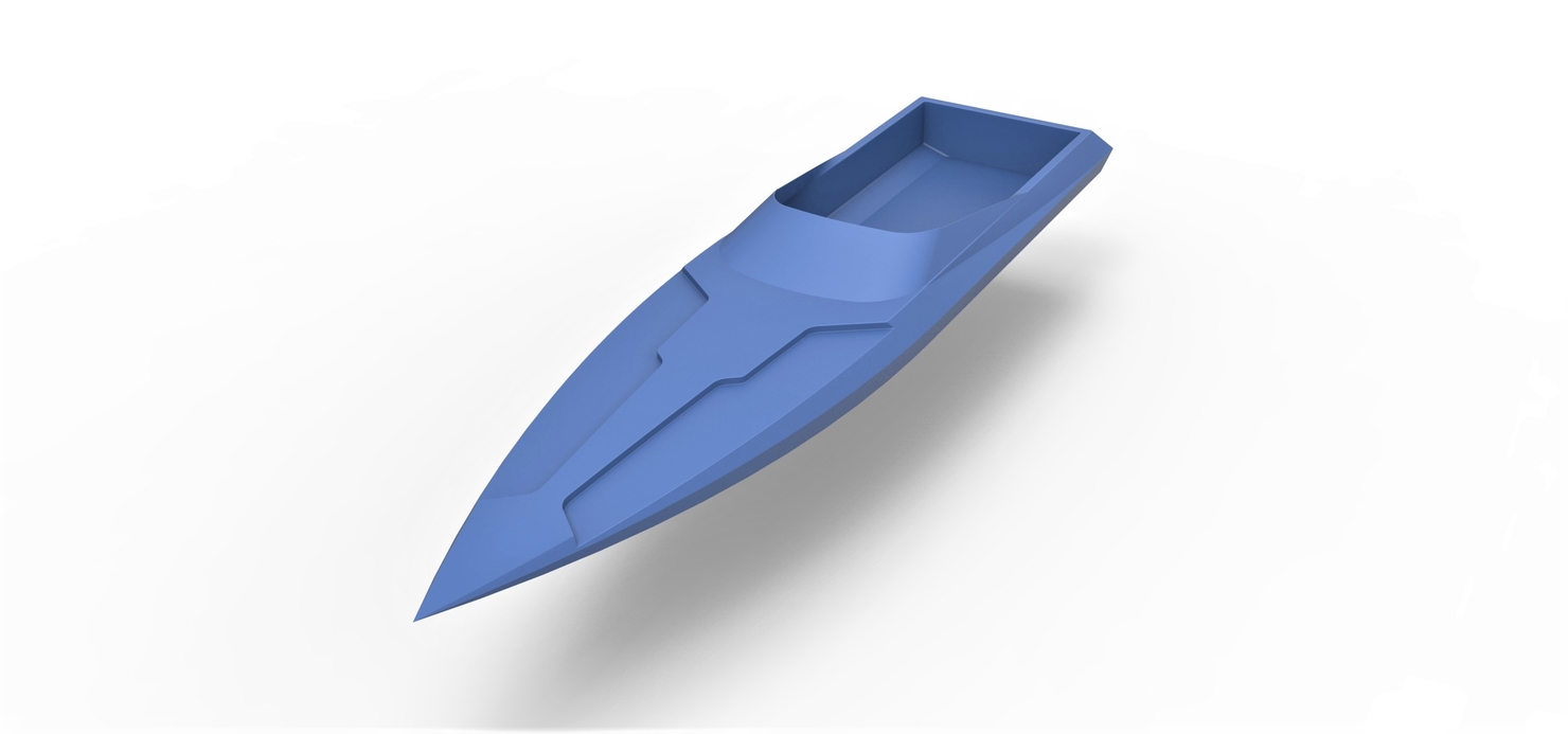 Boat hull diecast 3D model - TurboSquid 1425991