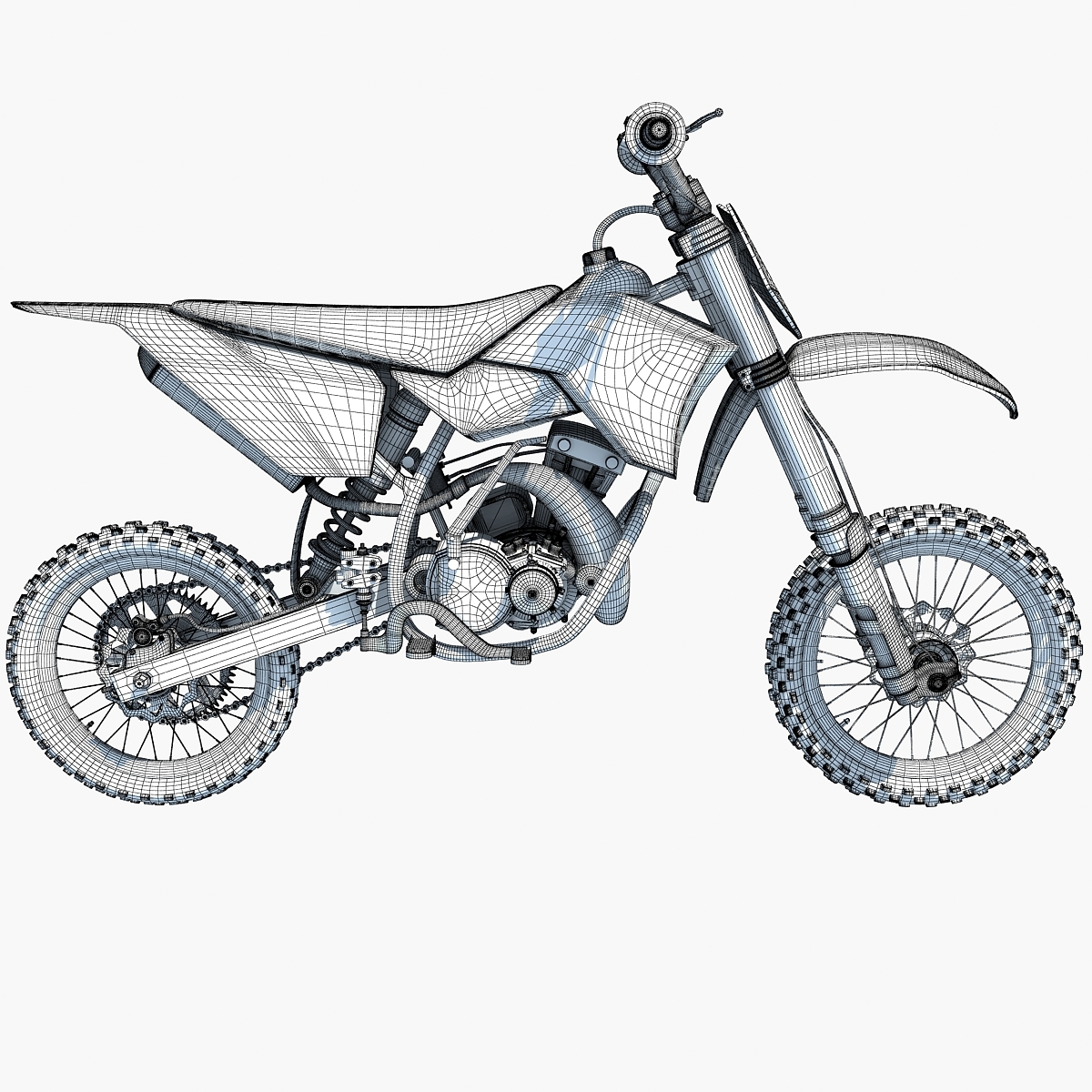 ktm motocross bike model