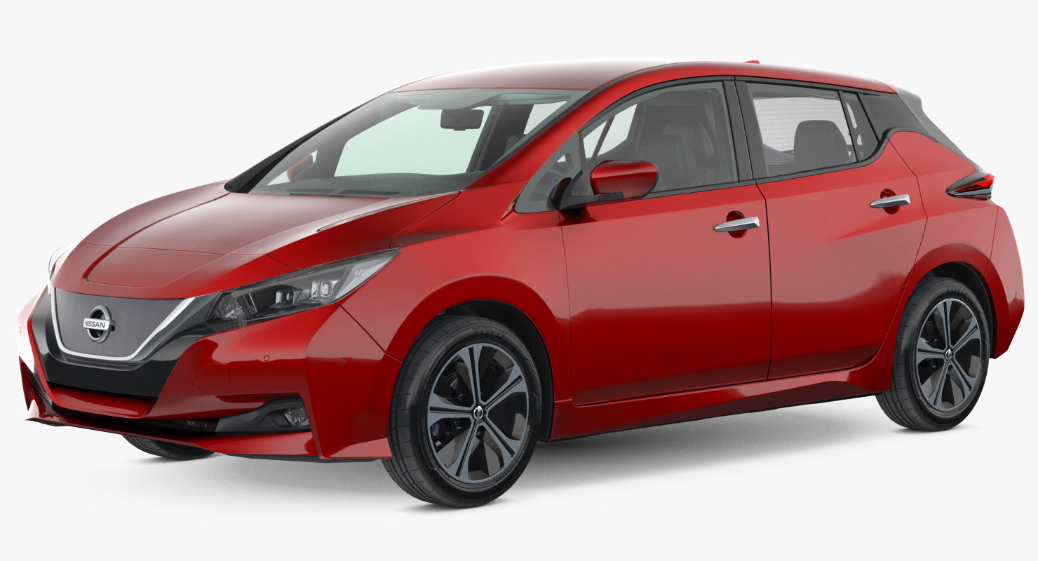 Nissan leaf 2019 3D model - TurboSquid 1426285