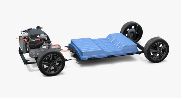 3D nissan leaf engine chassis - TurboSquid 1426293