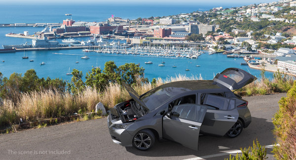 Nissan leaf engine chassis model - TurboSquid 1426290