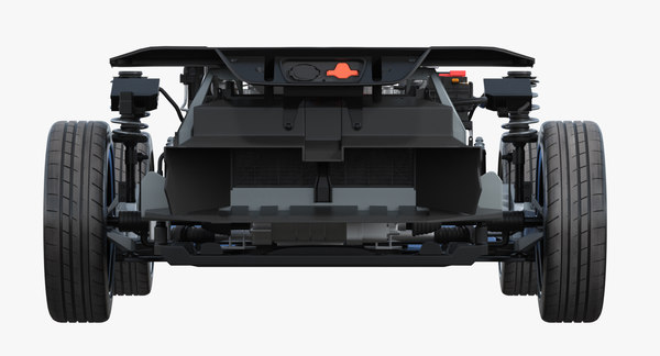 Nissan leaf engine chassis model - TurboSquid 1426290