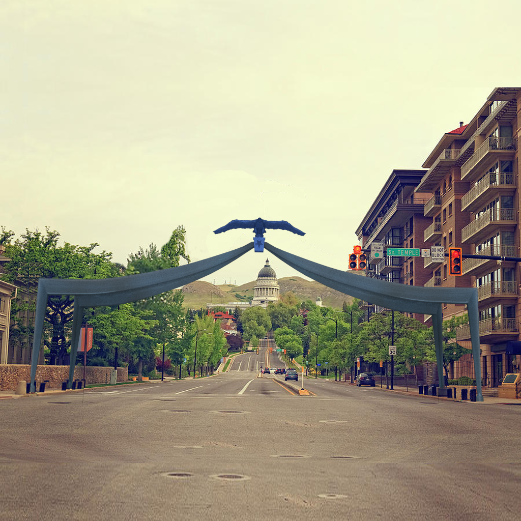 Eagle gate 3D model - TurboSquid 1426322