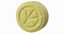 Ecstasy pill peace symbol 3D - TurboSquid 1426387