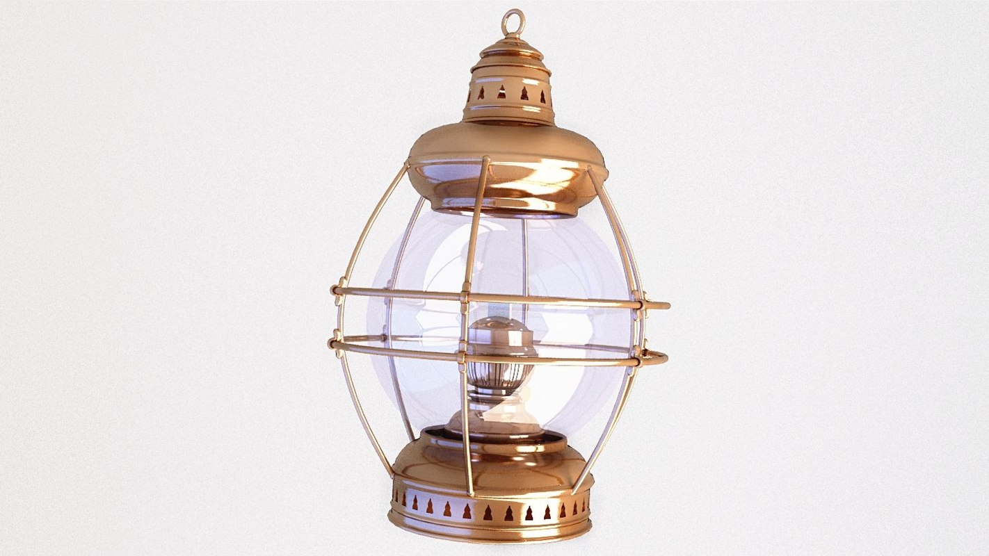 Ship lantern lamp model - TurboSquid 1526897