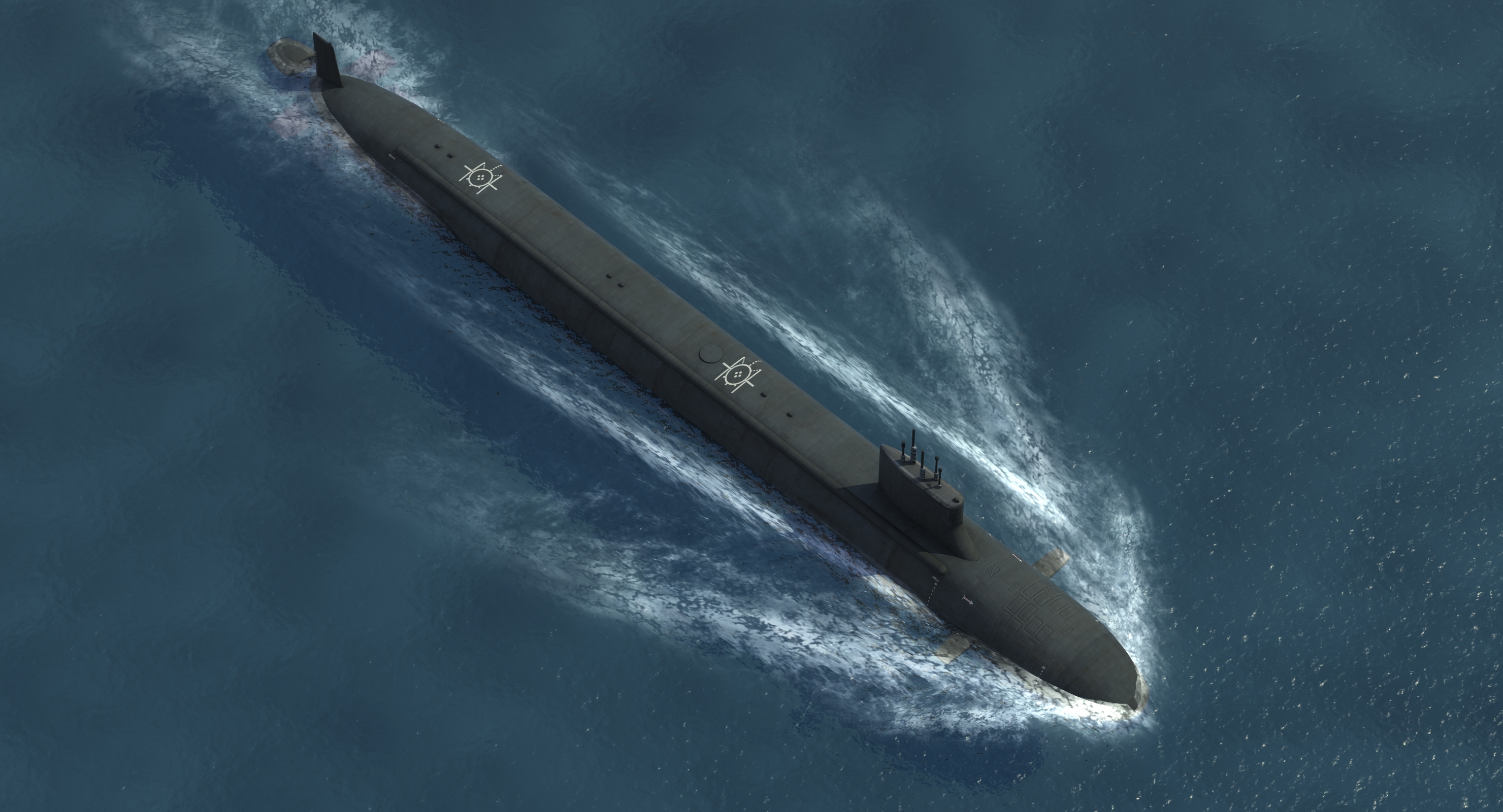 Seawolf attack submarine 3D model - TurboSquid 1426615