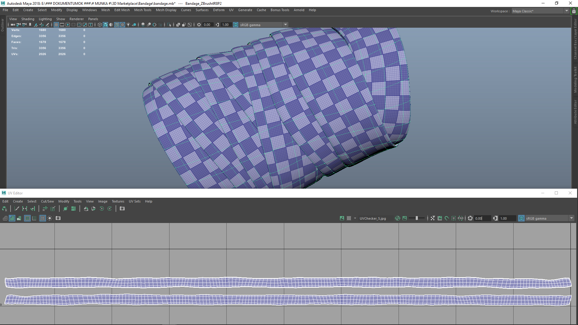 Bandage arm wrapped 3D - TurboSquid 1426722