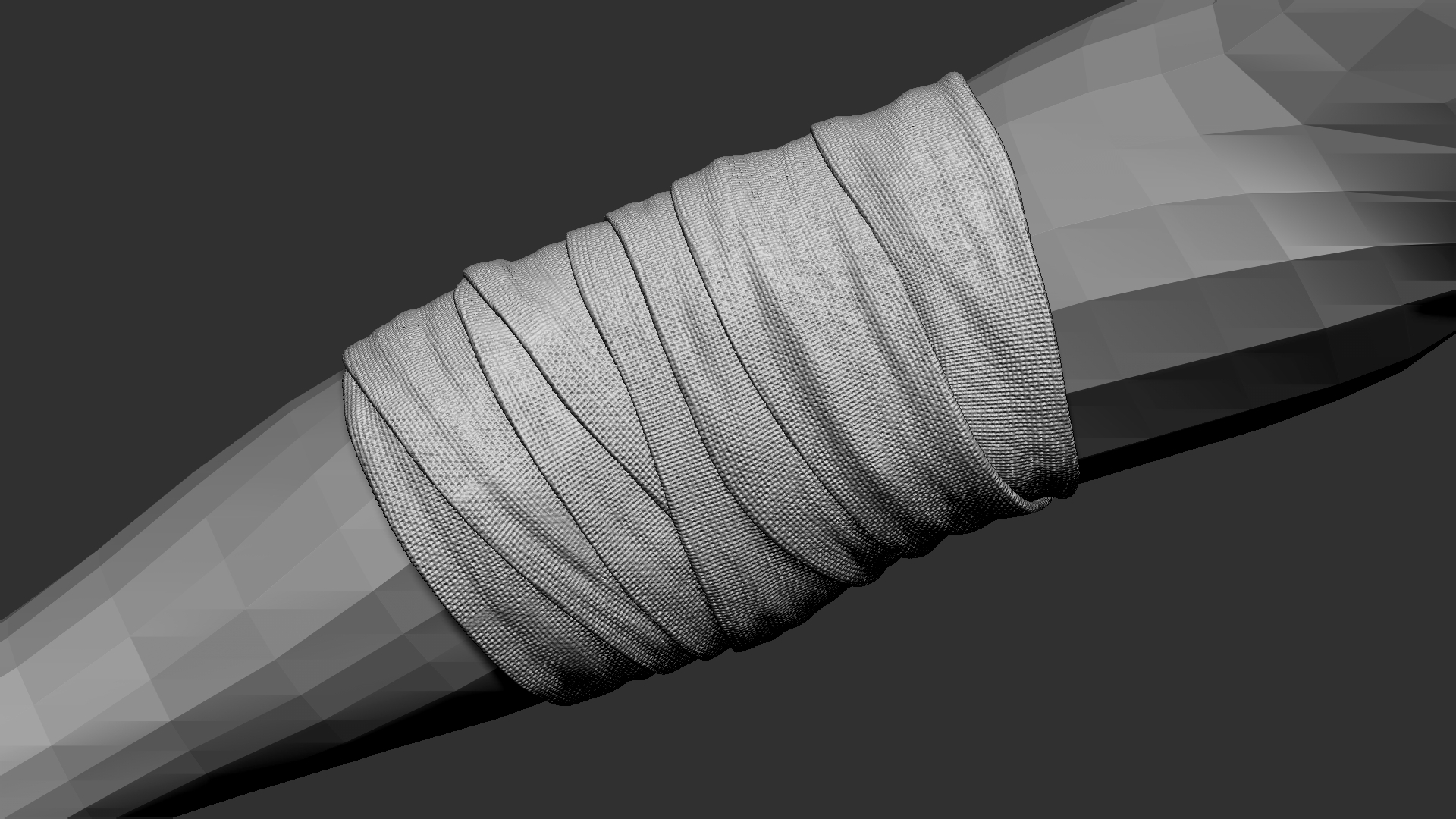 Bandage arm wrapped 3D - TurboSquid 1426722