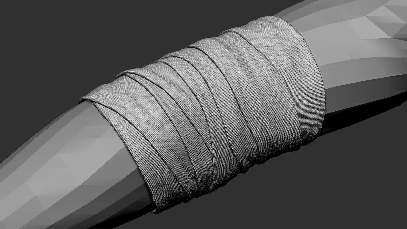 Bandage arm wrapped 3D - TurboSquid 1426722