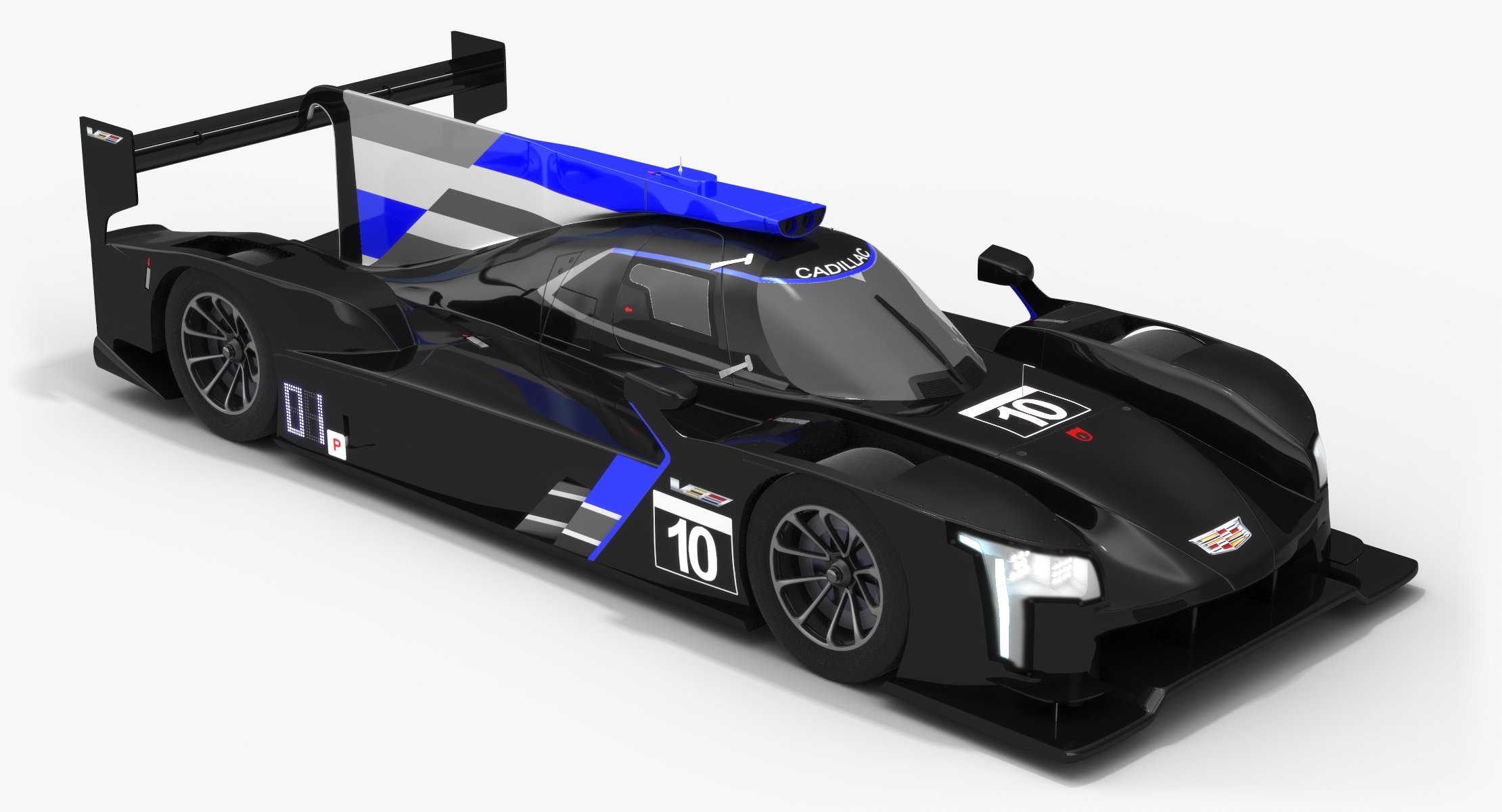 캐딜락 IMSA LMP1 시즌 2019 레이스 카 컬렉션 3D 모델 - TurboSquid 1426762