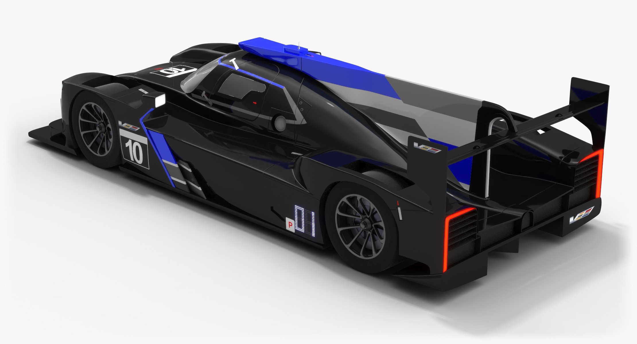 캐딜락 IMSA LMP1 시즌 2019 레이스 카 컬렉션 3D 모델 - TurboSquid 1426762